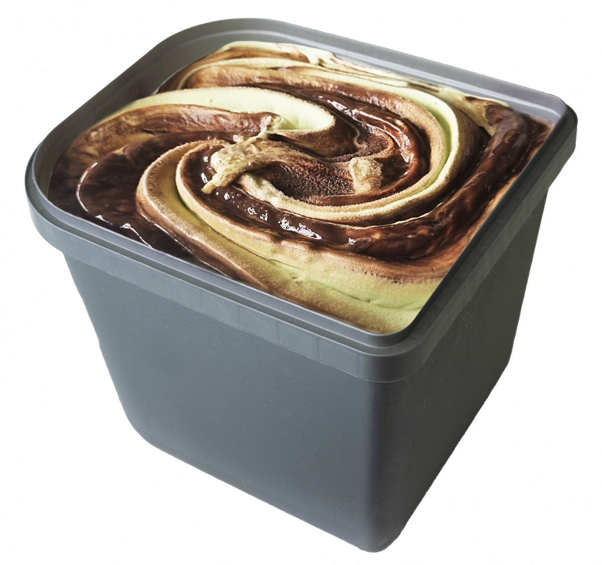 Klasika vaniliniai grietininiai ledai su aviečių-granatų įdaru ir ...